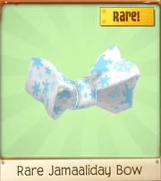 Rare Jamaaliday Bow | Animal Jam Play Wild Sapphire Worth Wiki | Fandom