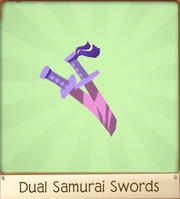 Dual Samurai Swords | Animal Jam Play Wild Sapphire Worth Wiki | Fandom