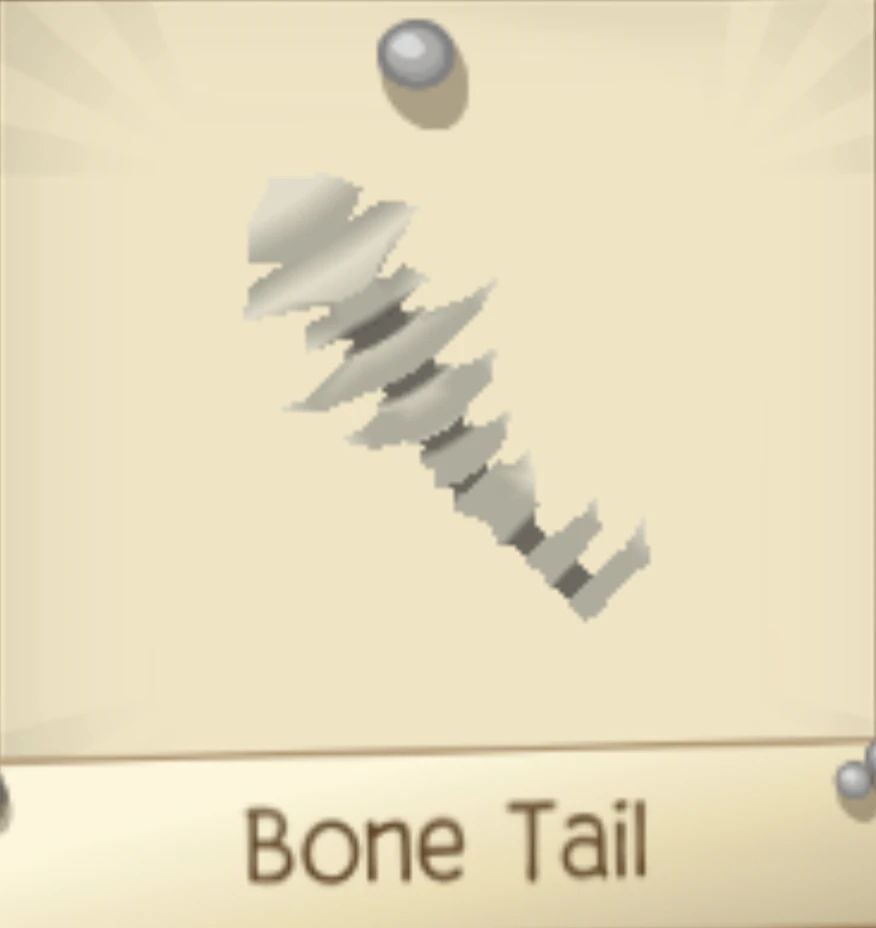 Discontinued Bone Tail | Animal Jam Play Wild Sapphire Worth Wiki | Fandom