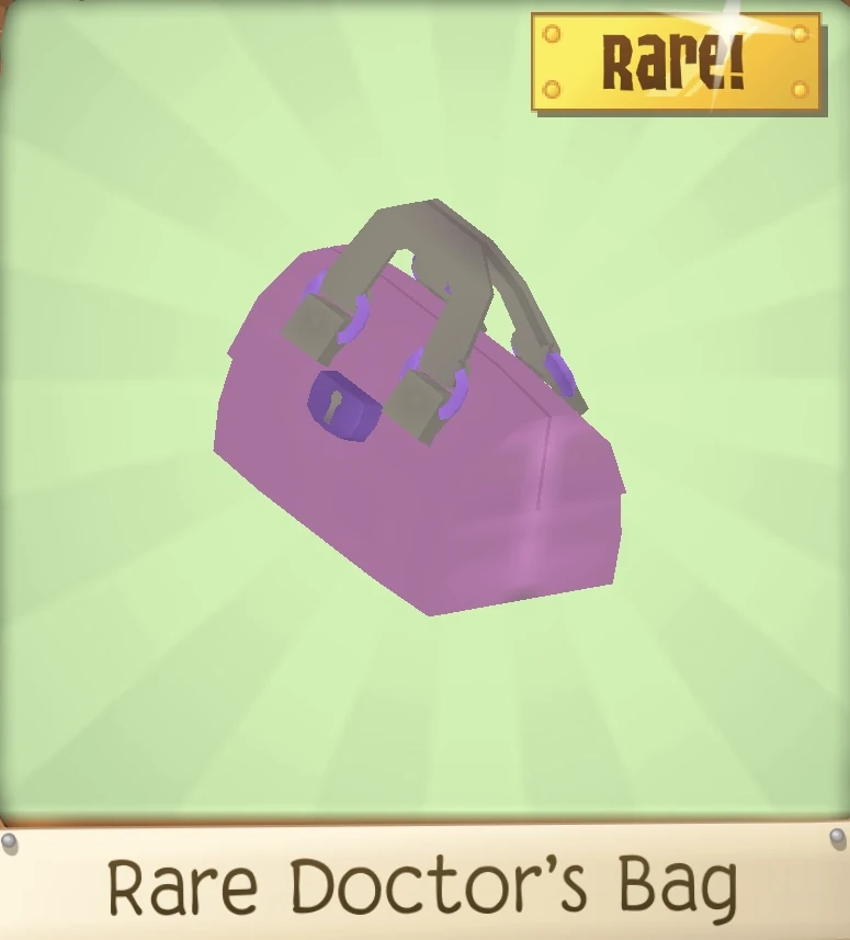 Rare Doctor's Bag | Animal Jam Play Wild Sapphire Worth Wiki | Fandom