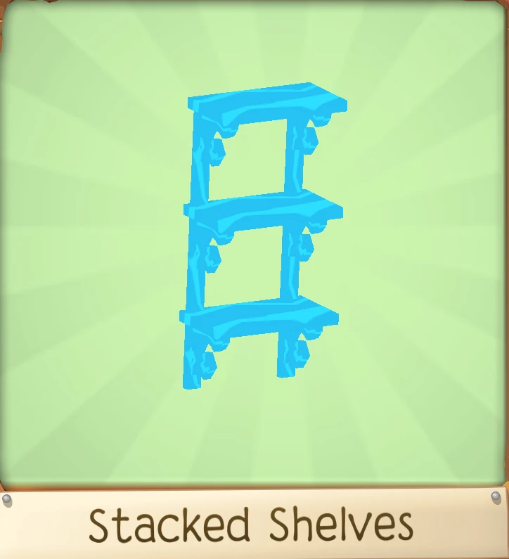 Stacked Shelves | Animal Jam Play Wild Sapphire Worth Wiki | Fandom