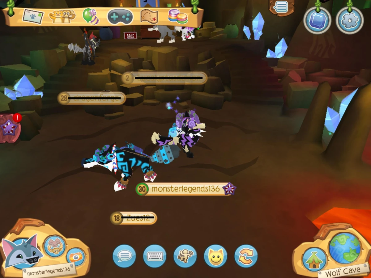 Wolf Cave | Animal Jam Secret Rooms Wiki | Fandom