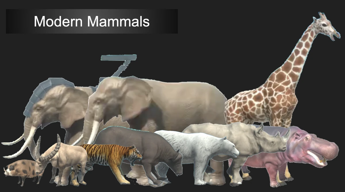 Modern Mammals | Animal Revolt Battle Simulator Wiki | Fandom