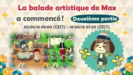 La balade artistique de Max | Animal Crossing Wiki | Fandom