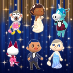 Série tenues de gala | Animal Crossing Wiki | Fandom