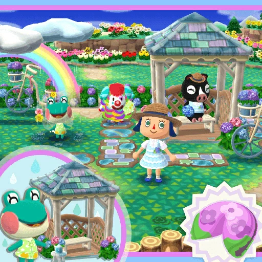 Hydrangea Garden Set | Animal Crossing Wiki | Fandom