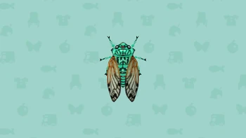 Emerald cicada | Animal Crossing Wiki | Fandom