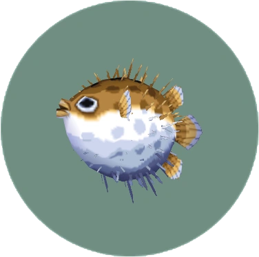 Puffer fish/Gallery | Animal Crossing Wiki | Fandom