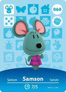 Samson | Animal Crossing Wiki | Fandom
