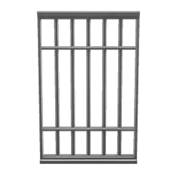 Rusty Jail Bars