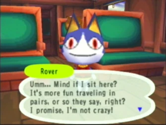 Animal Crossing Rover Human