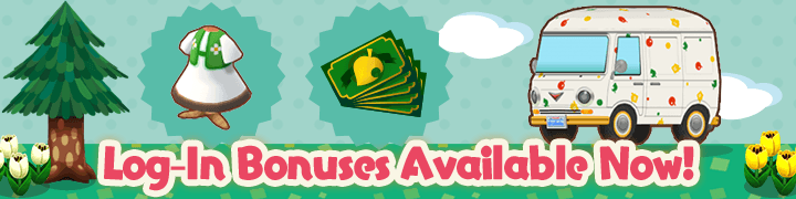 Log-In and Earn Rewards (Oct. 25, 2017) - Animal Crossing: Pocket Camp Wiki