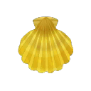Yellow Noble Scallop - Animal Crossing: Pocket Camp Wiki