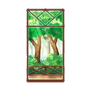 Forest-View Glass Wall - Animal Crossing: Pocket Camp Wiki