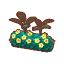 Yellow Hibiscus Hedge - Animal Crossing: Pocket Camp Wiki