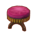 Pink Velvet Stool - Animal Crossing: Pocket Camp Wiki
