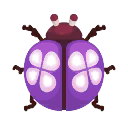 Purple Flower Ladybug - Animal Crossing: Pocket Camp Wiki