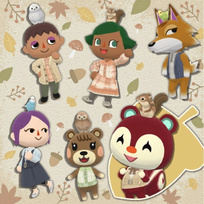 Fun Fall Friends Collection - Animal Crossing: Pocket Camp Wiki