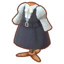 Blue Trench Vest Dress - Animal Crossing: Pocket Camp Wiki