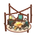 Vacation House Fire Pit - Animal Crossing: Pocket Camp Wiki