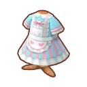 Sweet Blue Apron Dress - Animal Crossing: Pocket Camp Wiki