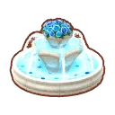 Regal Blue-Rose Fountain - Animal Crossing: Pocket Camp Wiki