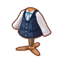 Blue Plaid Waistcoat - Animal Crossing: Pocket Camp Wiki