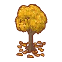 Gold Fall Park Tree - Animal Crossing: Pocket Camp Wiki