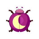 Purple Lunar Ladybug - Animal Crossing: Pocket Camp Wiki