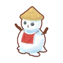 Red Zen Snowman - Animal Crossing: Pocket Camp Wiki