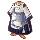 Fancy White Zen Robe - Animal Crossing: Pocket Camp Wiki