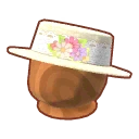 Lacy Straw Sun Hat - Animal Crossing: Pocket Camp Wiki