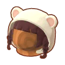 Braided Polar-Bear Wig - Animal Crossing: Pocket Camp Wiki