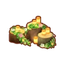 Candlelit Tree Stumps - Animal Crossing: Pocket Camp Wiki