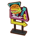 Neon Diner Sign - Animal Crossing: Pocket Camp Wiki