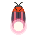 Scarlet Flickerfly - Animal Crossing: Pocket Camp Wiki