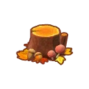 Fall Tree-Stump Stool - Animal Crossing: Pocket Camp Wiki