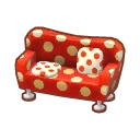 Polka-Dot Sofa - Animal Crossing: Pocket Camp Wiki