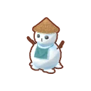 Green Zen Snowman - Animal Crossing: Pocket Camp Wiki