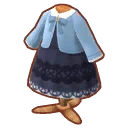 Blue Concert Dress - Animal Crossing: Pocket Camp Wiki