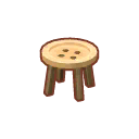 Wooden Button Stool - Animal Crossing: Pocket Camp Wiki