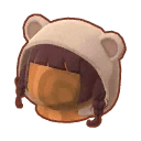 Braided Brown-Bear Wig - Animal Crossing: Pocket Camp Wiki