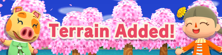 New Terrain Options Are Here! (Mar. 28, 2019) - Animal Crossing: Pocket ...