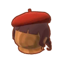 Beret and Braids Wig - Animal Crossing: Pocket Camp Wiki