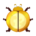 Gold Lunar Ladybug - Animal Crossing: Pocket Camp Wiki
