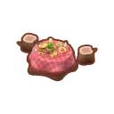 Red Veggie Dining Set - Animal Crossing: Pocket Camp Wiki