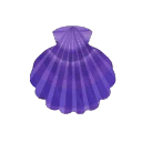 Purple Noble Scallop - Animal Crossing: Pocket Camp Wiki