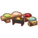 Cozy Bonfire Space - Animal Crossing: Pocket Camp Wiki