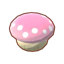 Pink Mushroom Stool - Animal Crossing: Pocket Camp Wiki