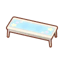 Pastel-Blue Low Table - Animal Crossing: Pocket Camp Wiki